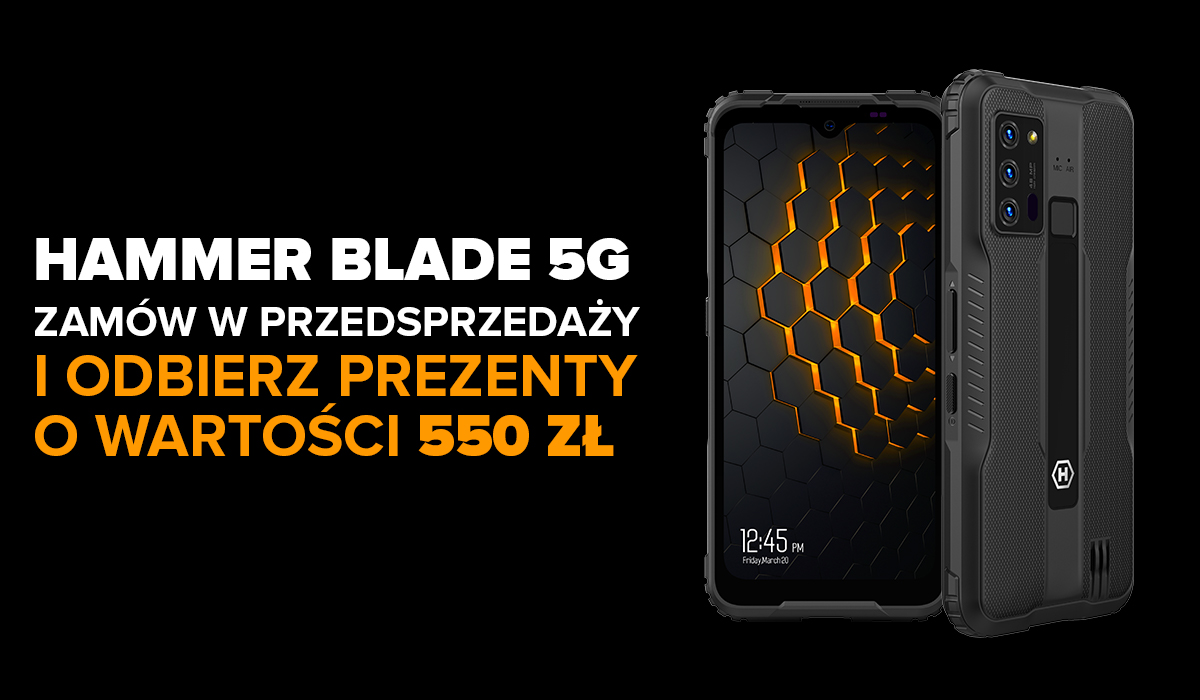 Blade 5G w przedsprzedaży z gratisami o wartości 550 zł - halohalo.pl