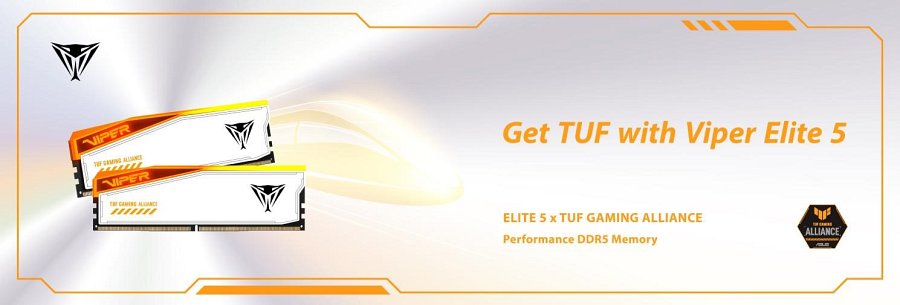 Viper Gaming prezentuje pamięci DDR5 z serii Viper Elite 5 TUF Gaming ...