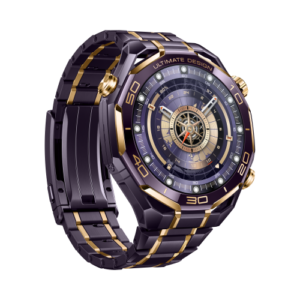 HUAWEI WATCH ULTIMATE DESIGN Royal Gold Edition – smartwatch z 24 ...